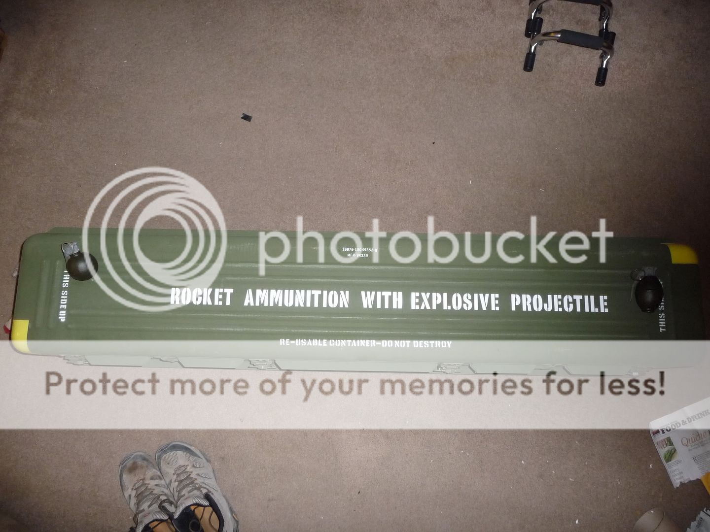 WTS/WTT FIM-92 Guided Stinger Missile Case Rocket Launcher LAW AT4 M72 ...