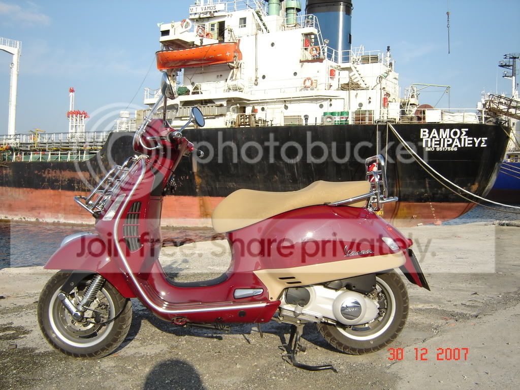 Modern Vespa : My new custom 250 GTS