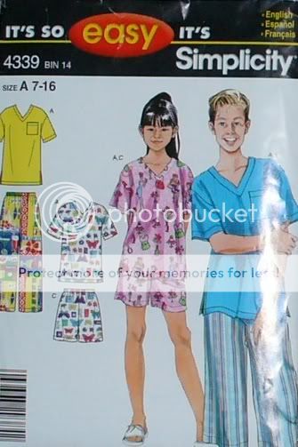 Simplicity Girls' and boys' loungewear 4339 pattern review by Jacqui315