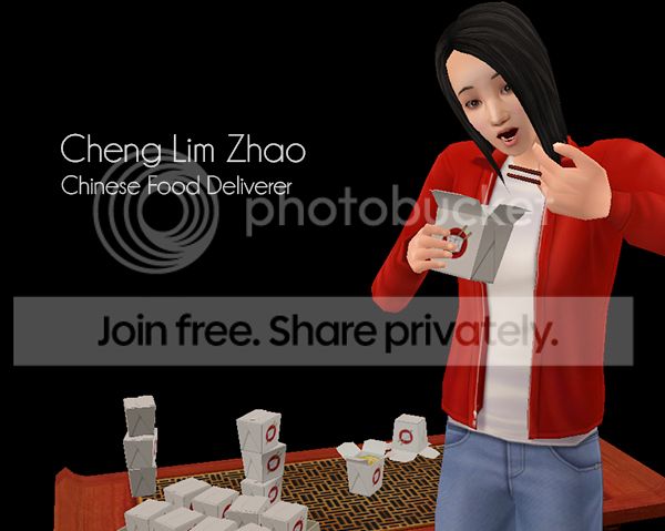 The Sims Community Project — Cheng Lim Zhao. Chinese Food Delivery. S1 ...