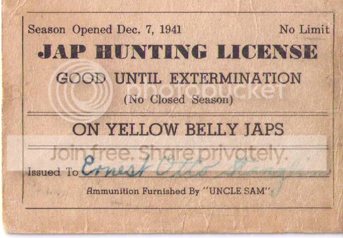 Jap Hunting License - AR15.COM