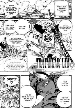 One Piece: chapter 595 | Rail Tracing Anime Blog