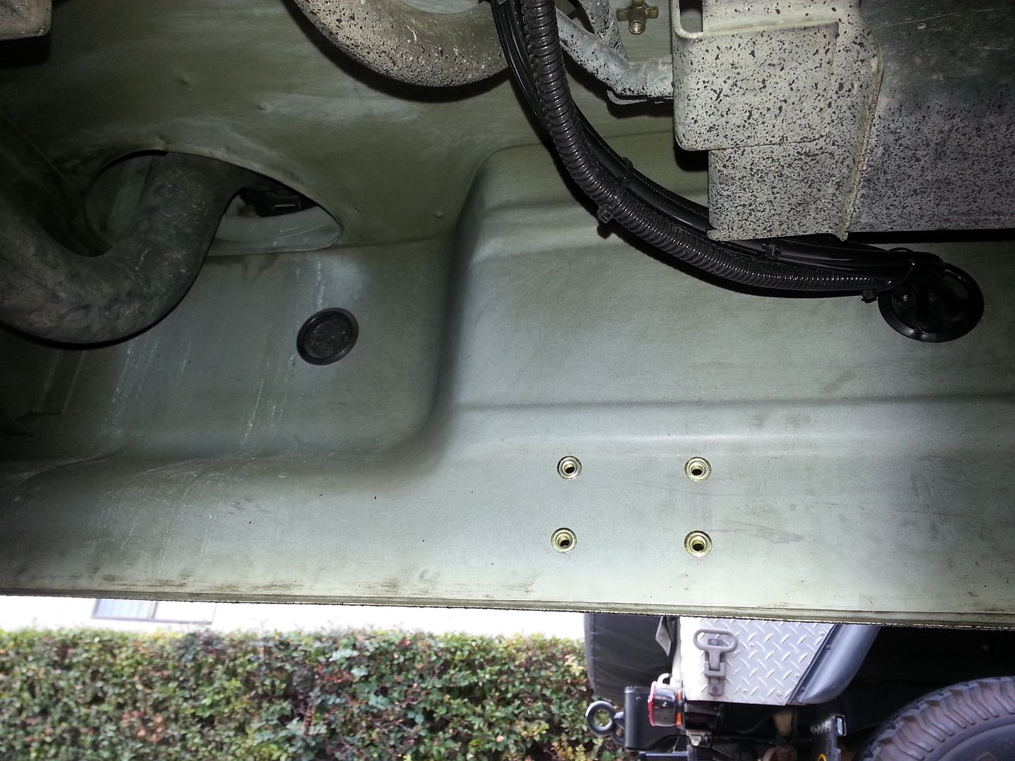 how to run wires from engine compartment to inside van? | Chevy Astro ...