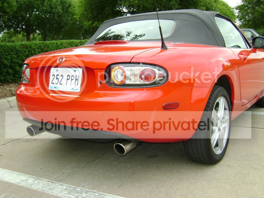 Saw off exaust tips? - MX-5 Miata Forum